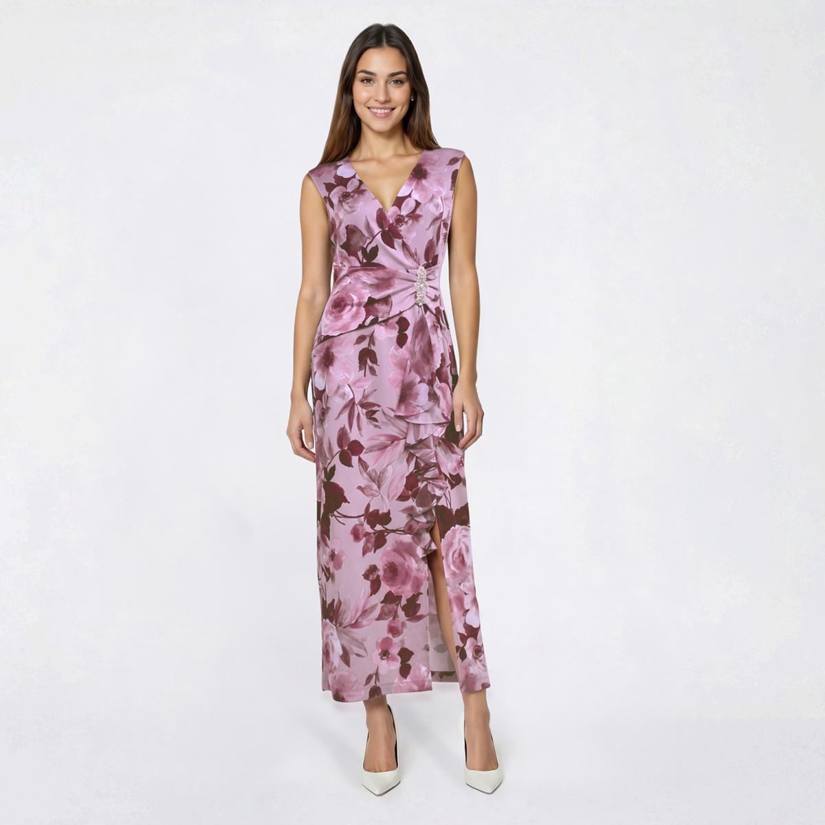 Click here for Petite Connected Apparel Sleeveless Floral Pearl E... prices